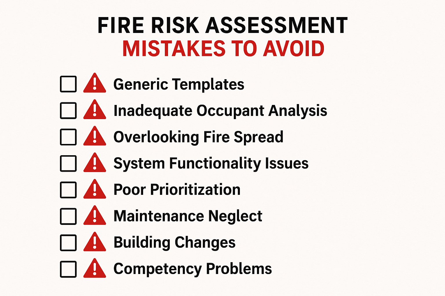 A Comprehensive Guide on How to Conduct a Fire Risk Assessment - Fire ...