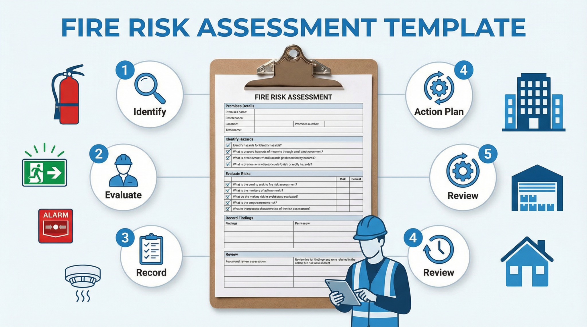 Fire Risk Assessment Template 2026: Free Download & Guide